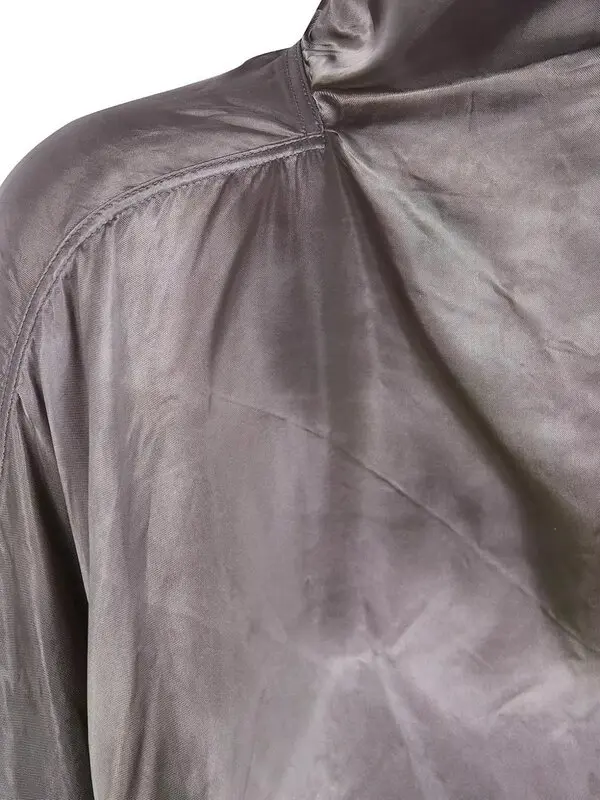 Rick Owens High-neck Blouse - Grey
