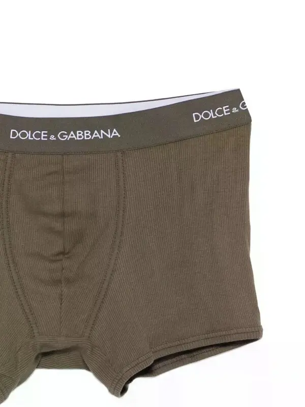 Dolce & Gabbana Logo-waistband Cotton Boxers