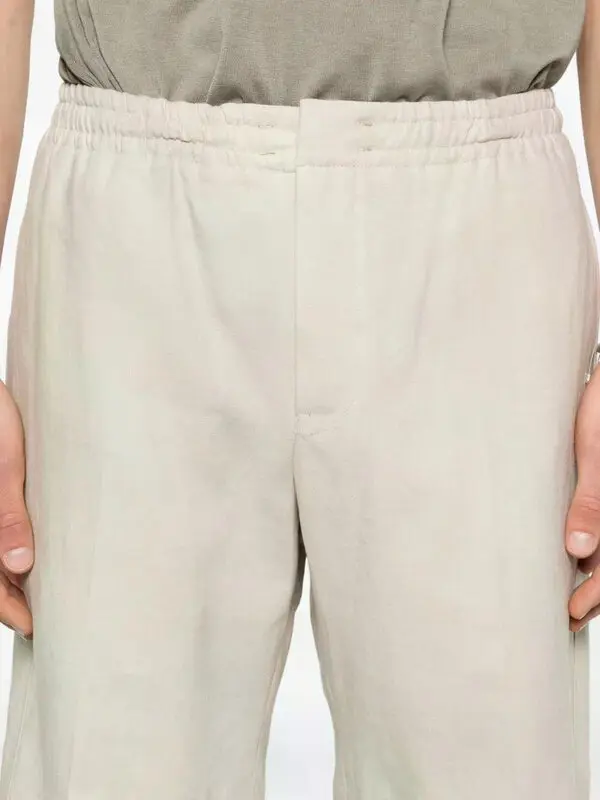 Zegna Elasticated Waistband Shorts - Neutrals