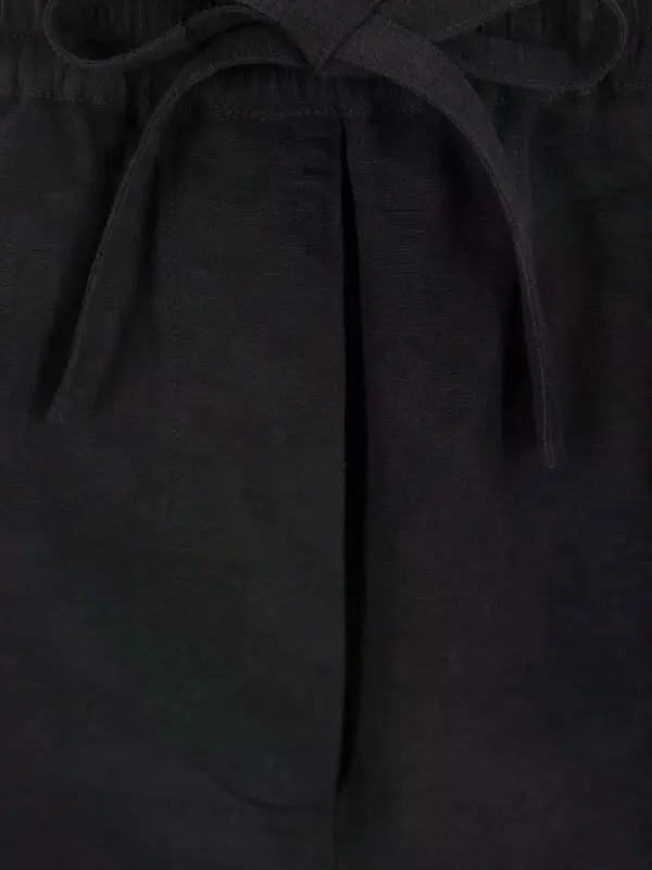 UMIT BENAN Drawstring Trousers - Black