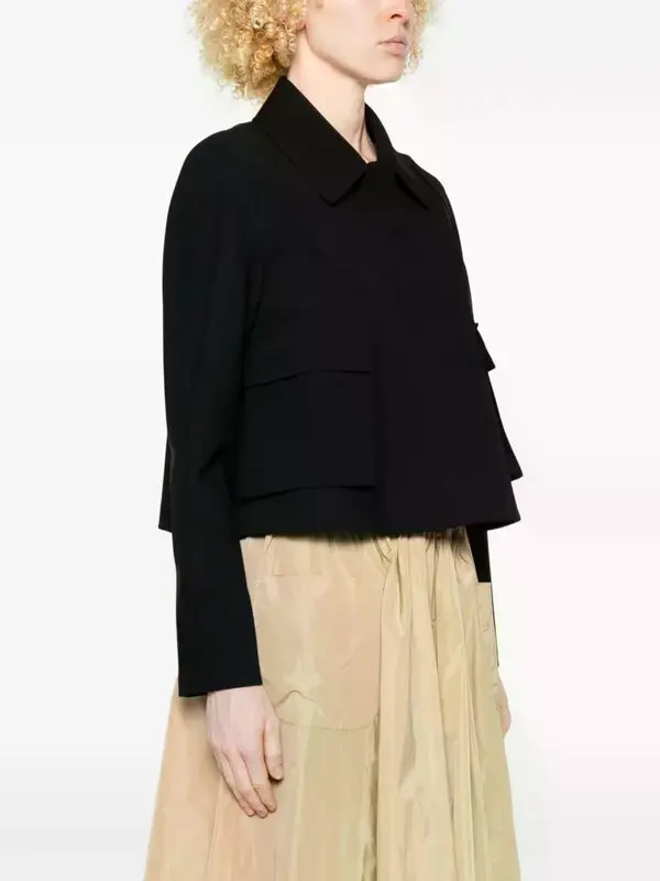 Harris Wharf London Polo Collar Jacket