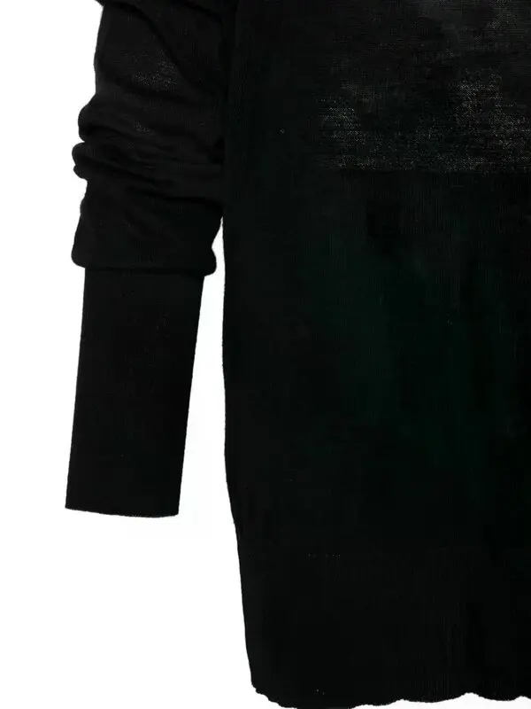 John Galliano V-neck Wool Sweater