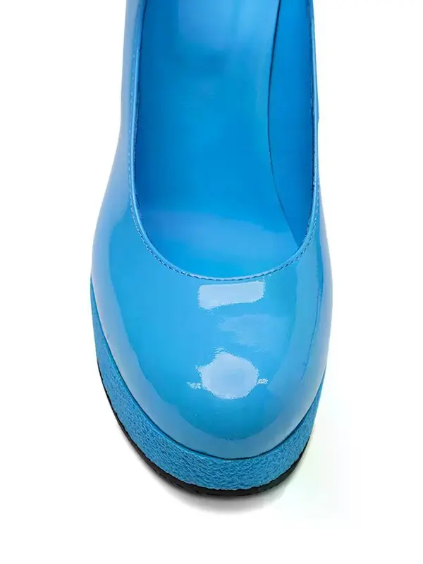 Hogan Platform Wedge Mary Janes
