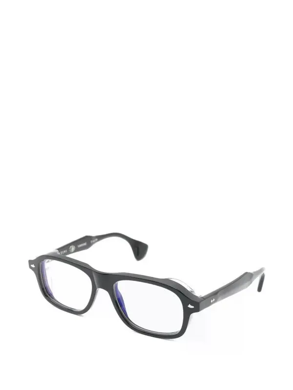 SESTINI EYEWEAR Shiny Ventitre Rectangle-frame Glasses