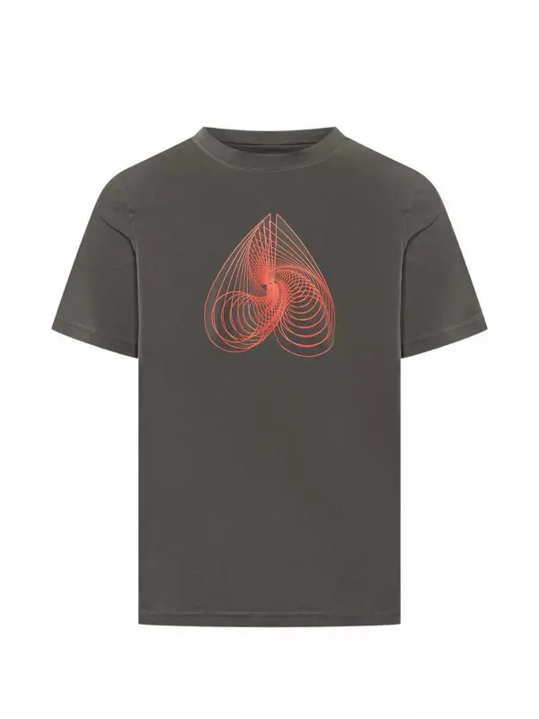 Moose Knuckles Graphic-print T-shirt - Grey