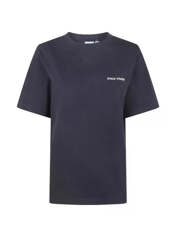DAILY PAPER Short Sleeve Crew Neck T-shirt - Grey