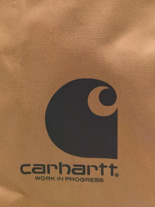 Carhartt Work In Progress Logo Tote Bag - Brown