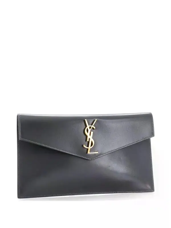 Saint Laurent Uptown Pouch - Grey
