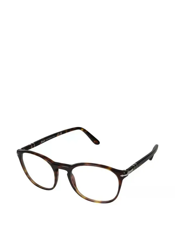 Persol Round Optical Glasses - Brown