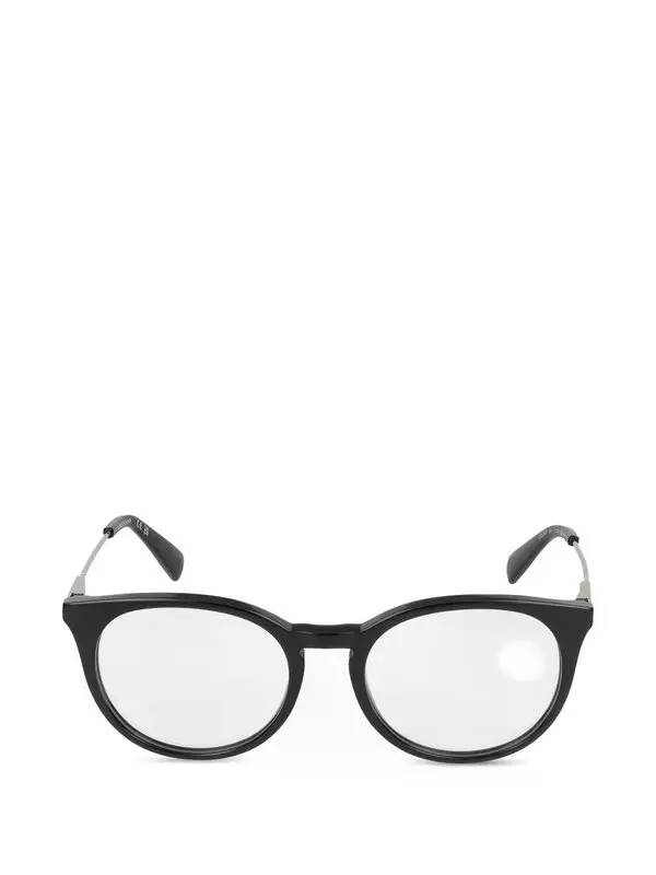 Longchamp Oval Frame Eyeglasses - Black