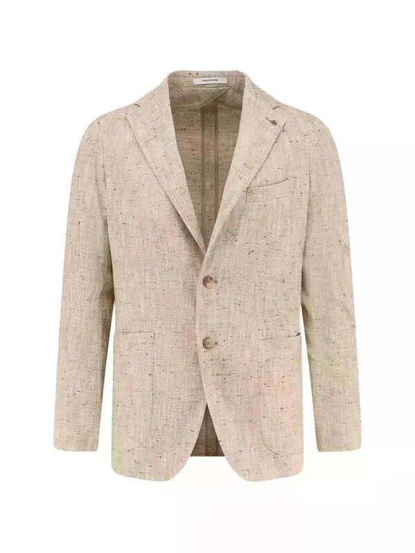 Tagliatore Single-breasted Patch Pocket Blazer