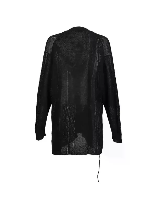 Yohji Yamamoto Button-up Knitted Cardigan