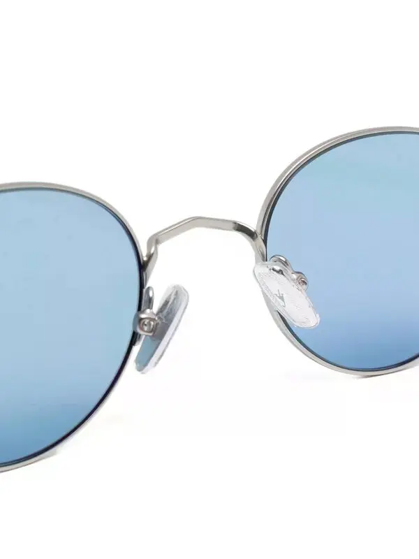 EYEPETIZER Oval Frame Sunglasses With -tone And Tortoiseshell-effect Arms