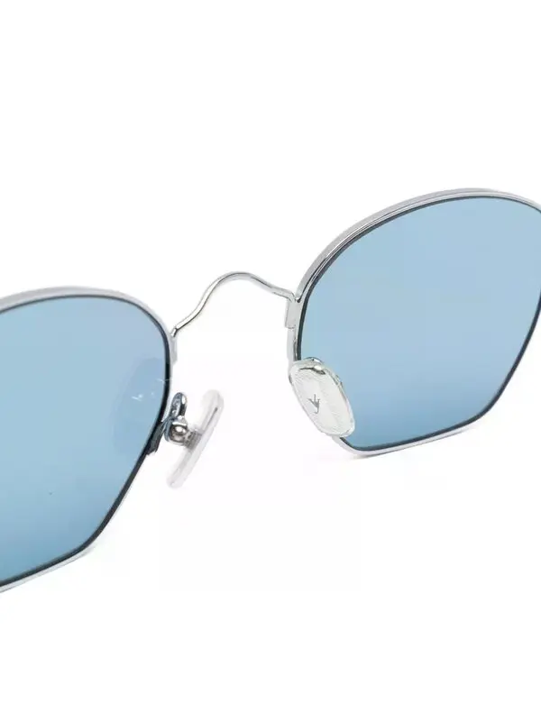EYEPETIZER Geometric Sunglasses - Silver