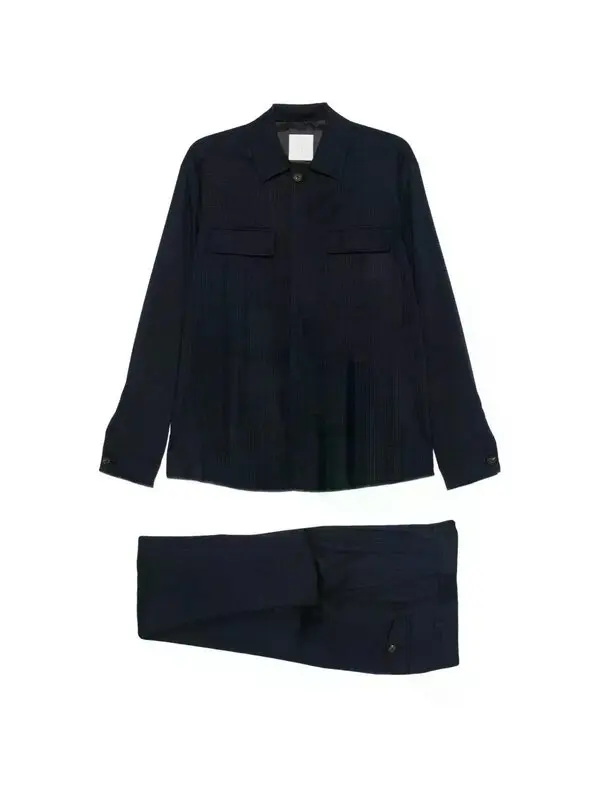 Eleventy Textured Suit