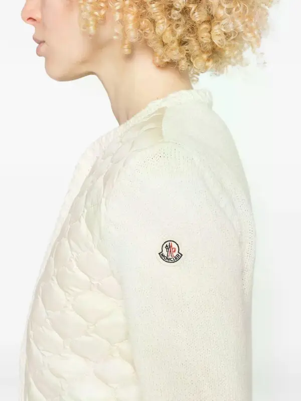 Moncler Quilted Zip Jacket