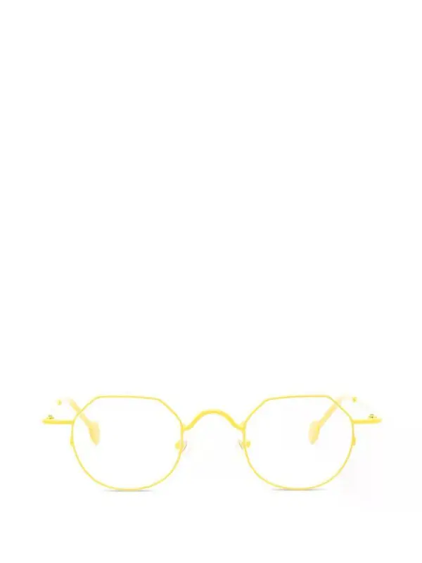 L.A. EYEWORKS Geometric-frame Glasses