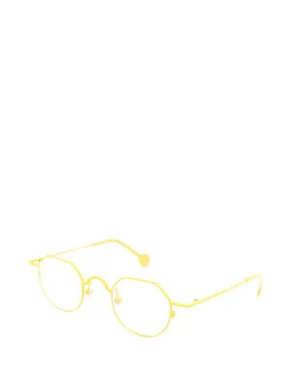 L.A. EYEWORKS Geometric-frame Glasses