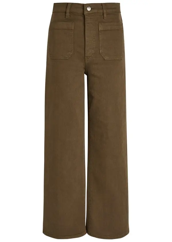 FRAME Anchor Straight-leg Jeans - Brown
