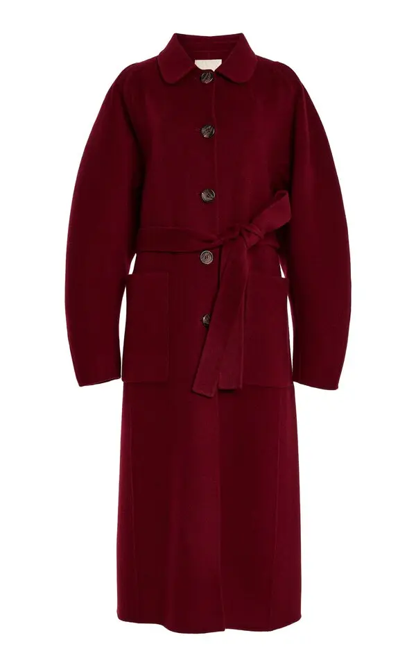 Ulla Johnson Lisbeth Coat - Red