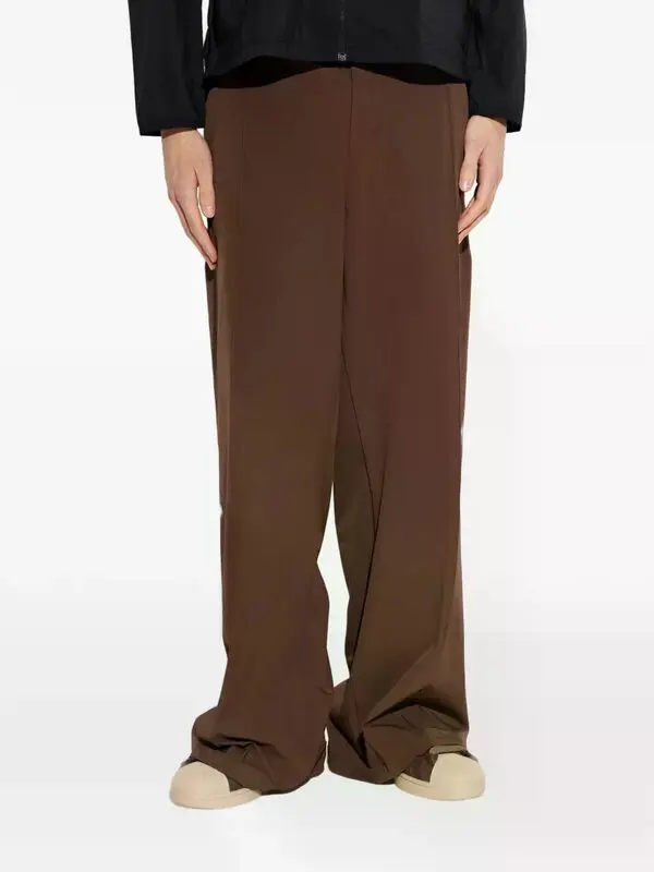 Adidas Logo Detail Wide Leg Trousers