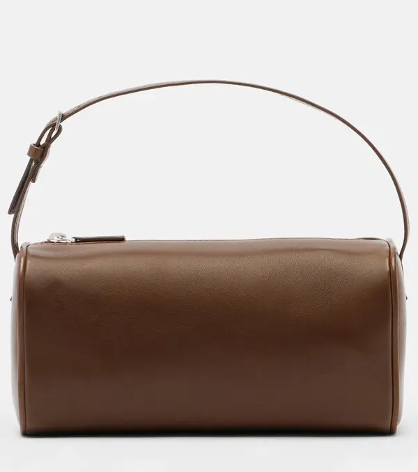 THE ROW 90s Suede Top-handle Bag - Brown