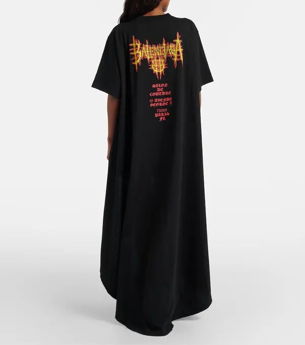 Balenciaga Printed Cotton T-shirt