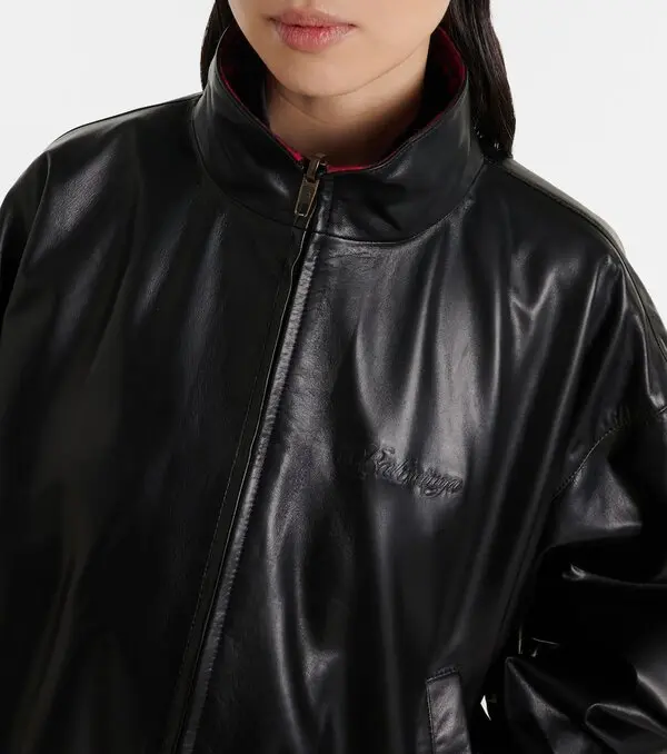Balenciaga Reversible Leather Jacket