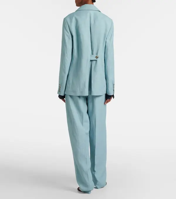 JOSEPH Rochd Chambray Blazer - Blue