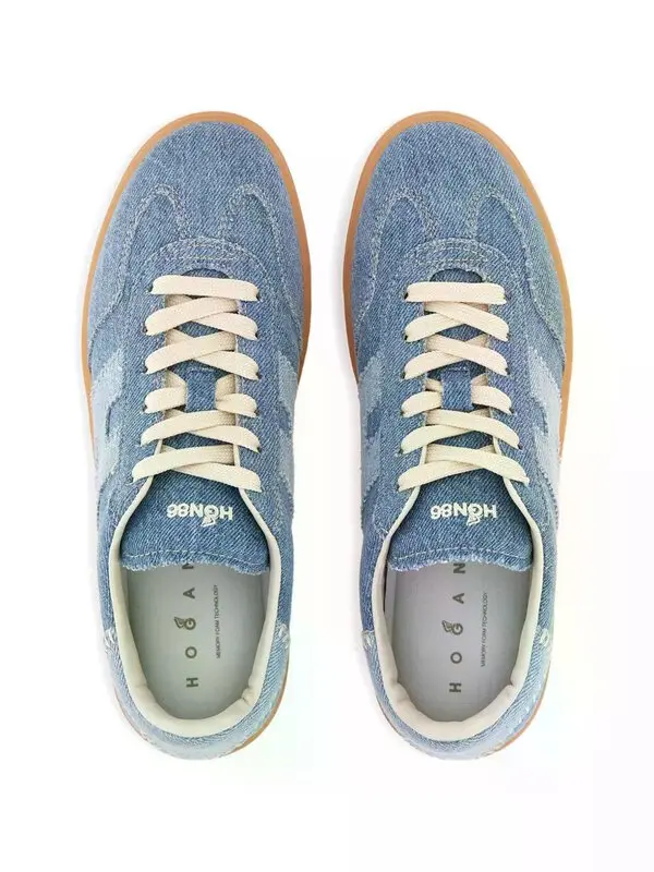 Hogan Paneled Sneakers - Blue