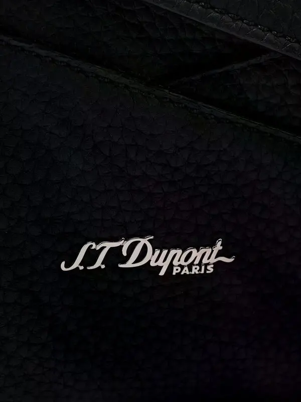 S.t. Dupont Neo Capsule Grained-leather Messenger Bag
