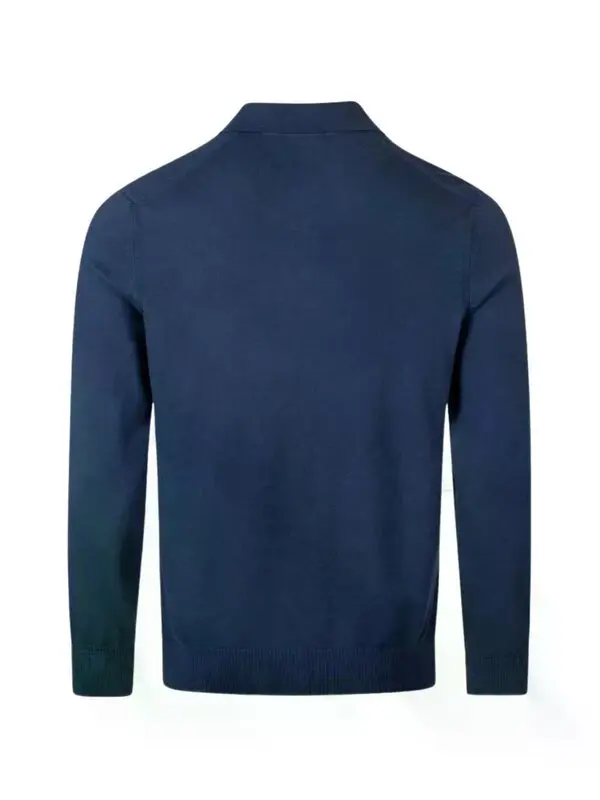 BOSS Logo-embroidered Buttoned Polo Top