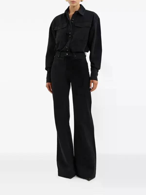 Rebecca Vallance Pocket Shirt - Black