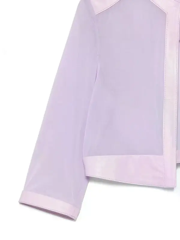 TIMOTEA Panelled Cropped Jacket