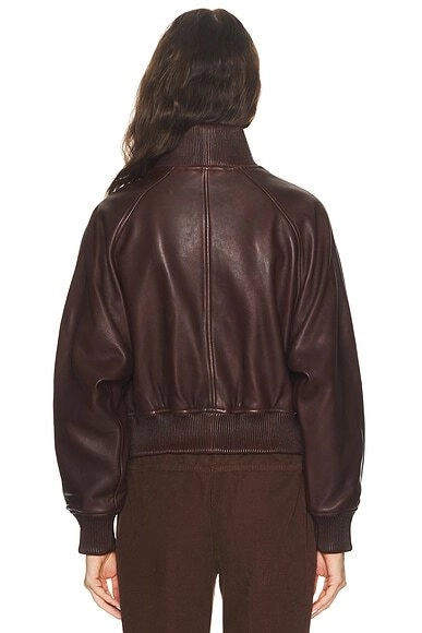 Polo Ralph Lauren Leather Bomber Jacket