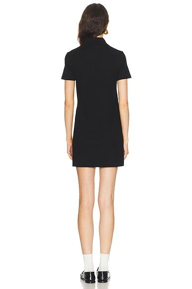 Saint Laurent Cotton Polo Dress