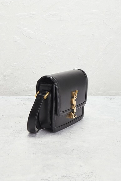Saint Laurent Small Solferino Satchel Bag - Nero