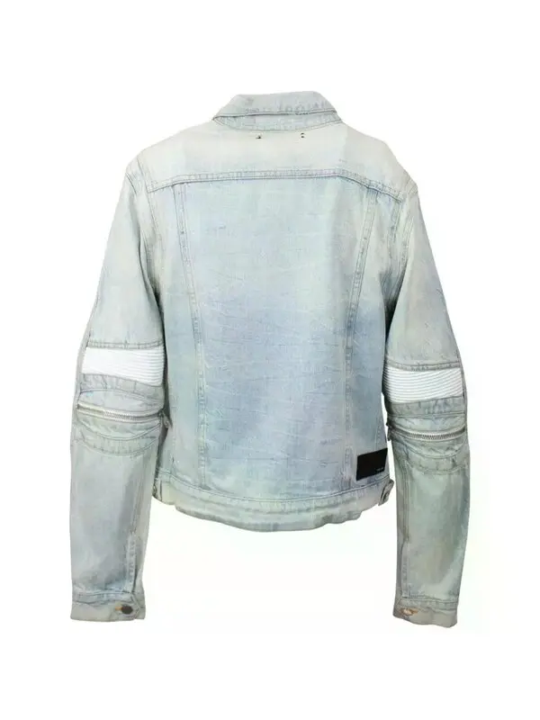 Amiri Mx2 Trucker Zipped Denim Jacket