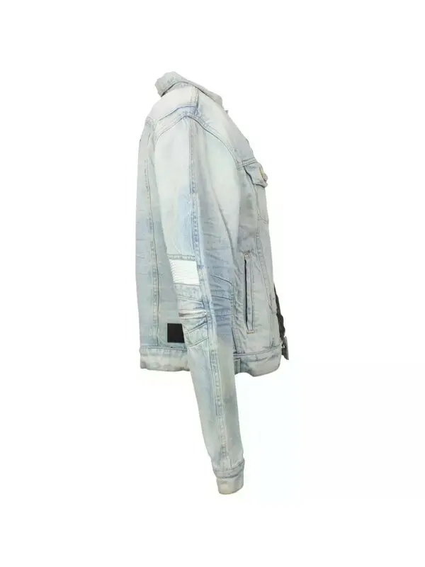 Amiri Mx2 Trucker Zipped Denim Jacket