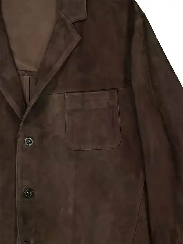 Boglioli Buttoned Leather Jacket