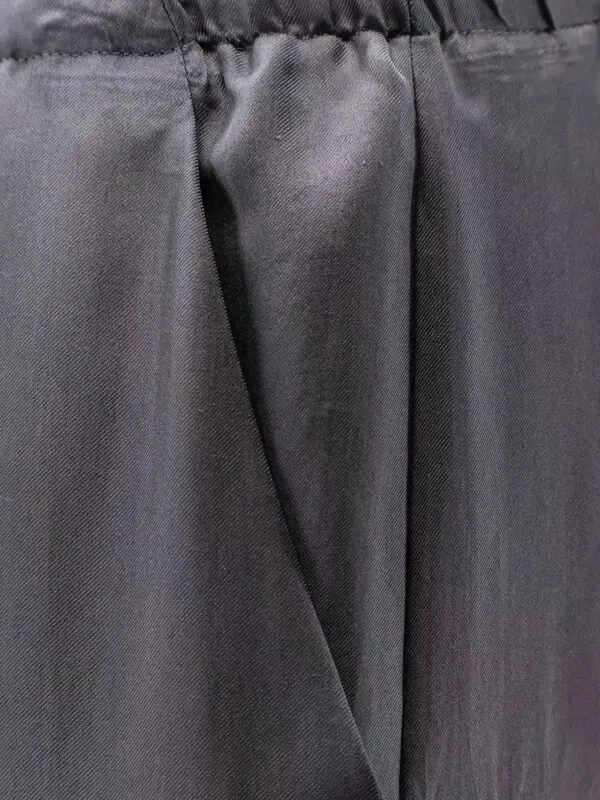 ALYSI Elastic-waistband Drawstring Trousers