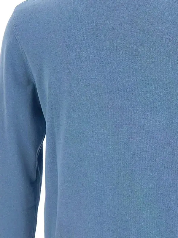 Peuterey Logo Patch Crew Neck Sweater - Blue