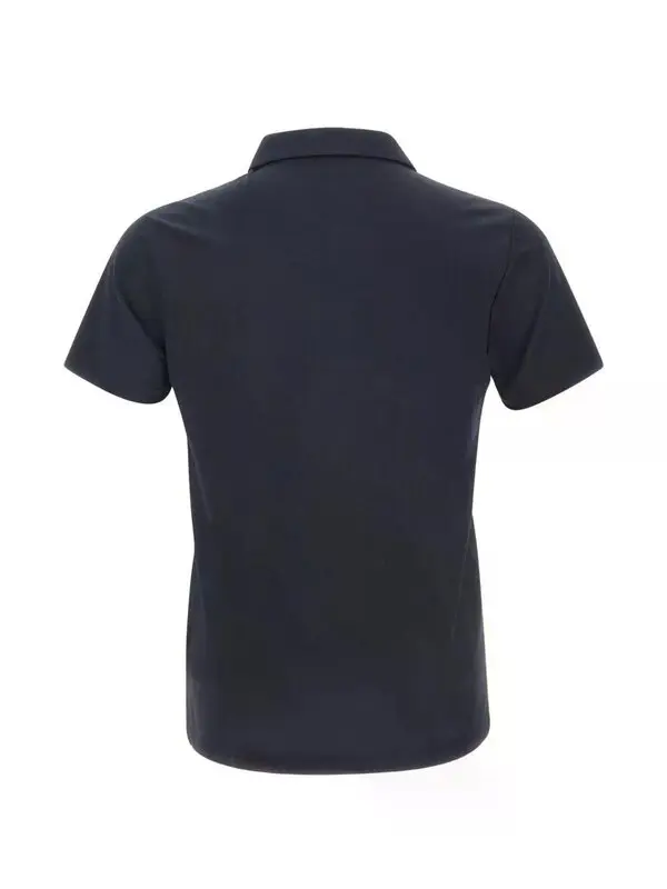 Peuterey V-neck Logo Polo Shirt