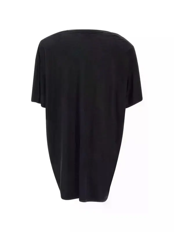 Vaquera Graphic Print T-shirt Dress - Black
