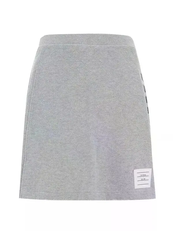 Thom Browne Logo Detail Mini Skirt