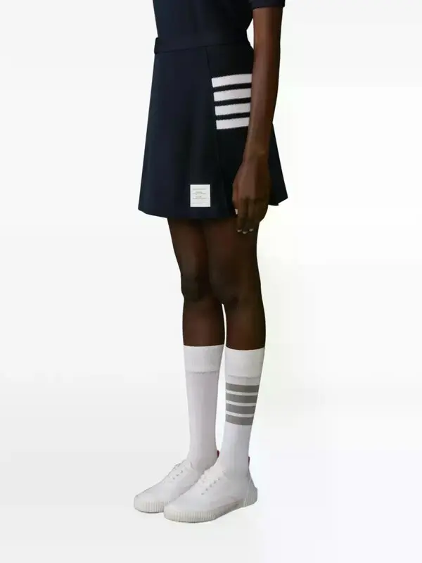 Thom Browne Logo Detail Mini Skirt