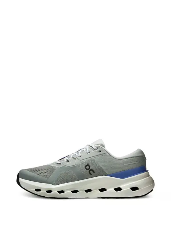 On Cloudrunner 3 Logo-detail Lace-up Sneakers - Grey