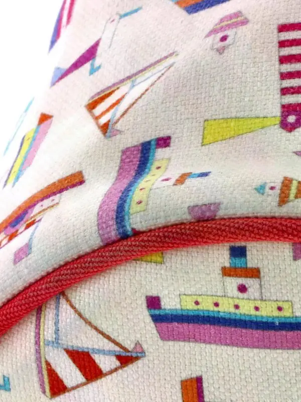 Hermès Petit Chalutier Duffle Bag Printed Canvas Backpack