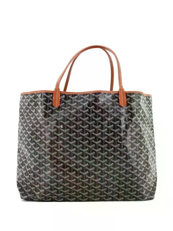 Goyard Saint Louis Coated Canvas Gm Tote Bag - Brown
