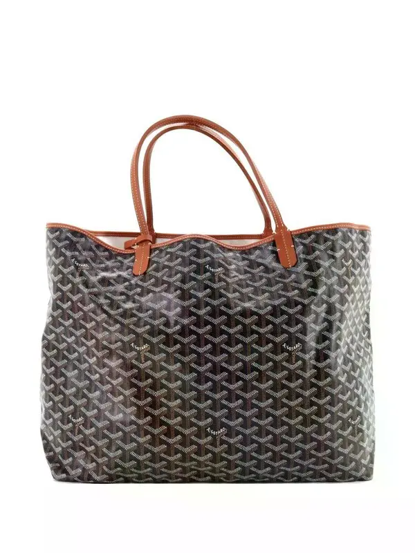 Goyard Saint Louis Coated Canvas Gm Tote Bag - Brown